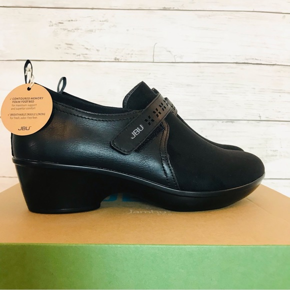JBU | Shoes | Jbu By Jambu Gail Vegan Leather Black Memory Foam Bootie ...